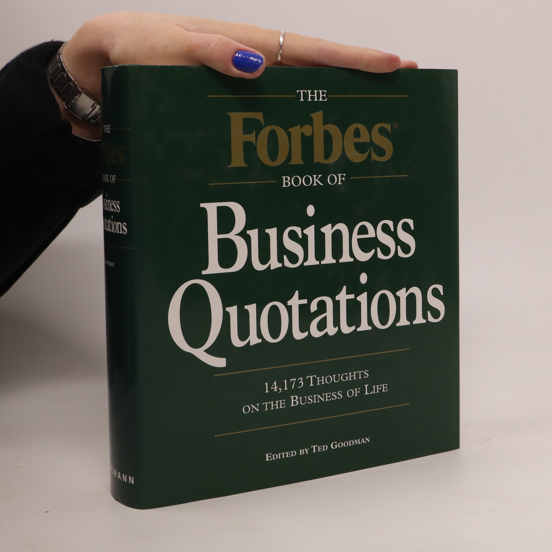 The Forbes book of business quotations - kolektiv - knihobot.cz