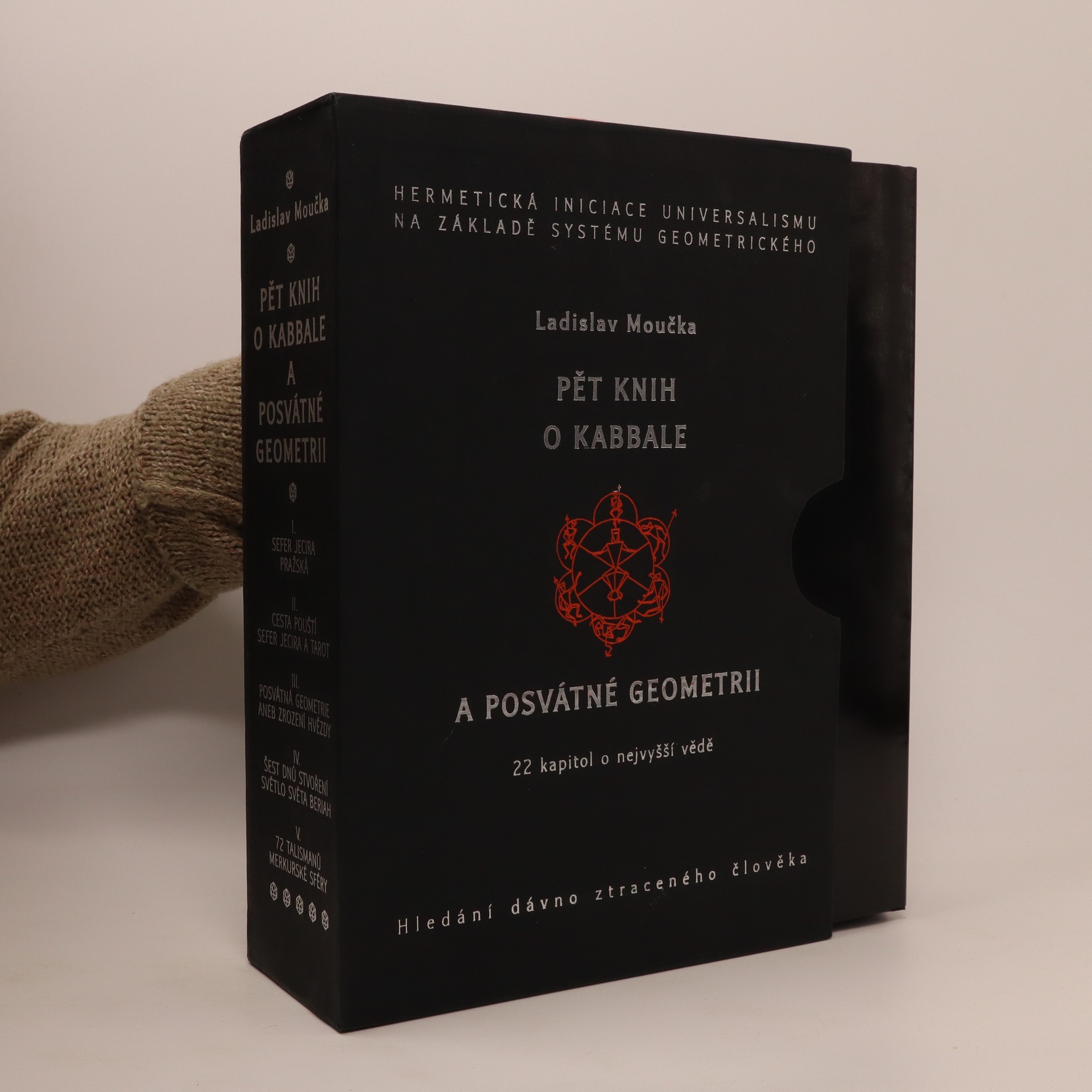 Pět knih o kabbale (5 svazků, komplet) - Moučka, Ladislav - knihobot.sk