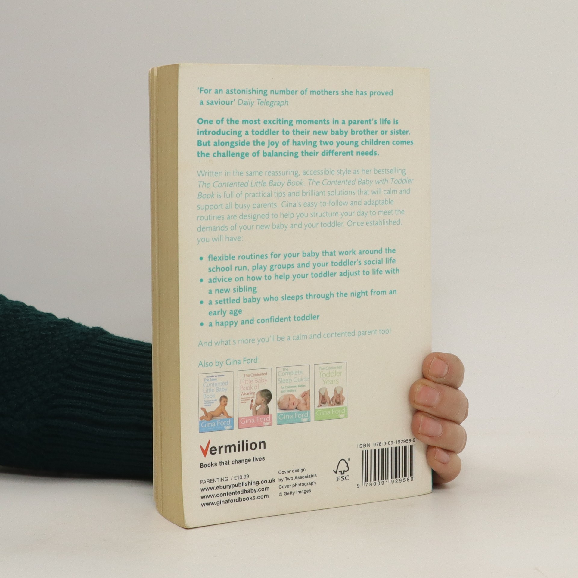 The Contented Baby with Toddler Book - Ford, Gina - knihobot.cz