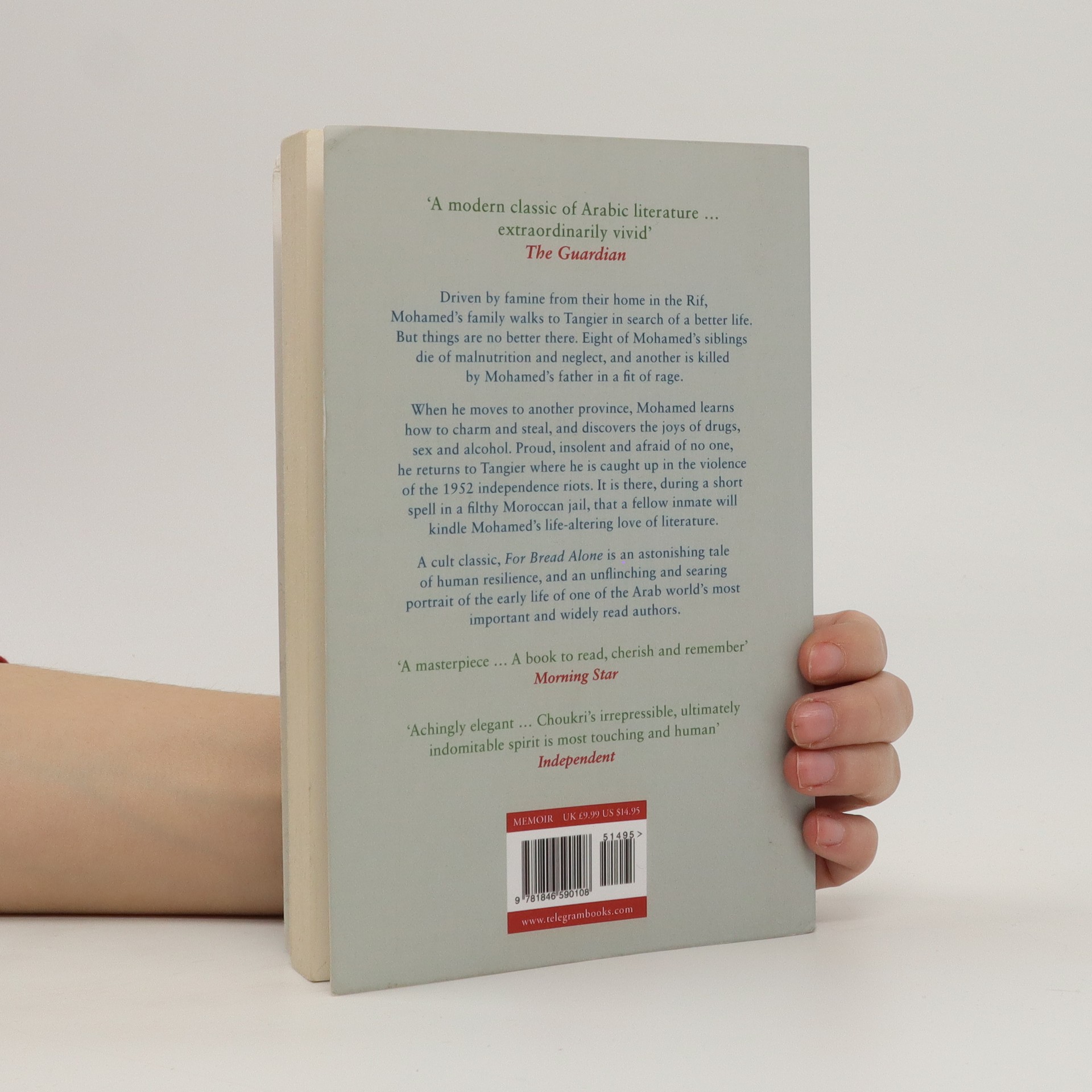 For bread alone - Choukri, Mohamed - knihobot.sk