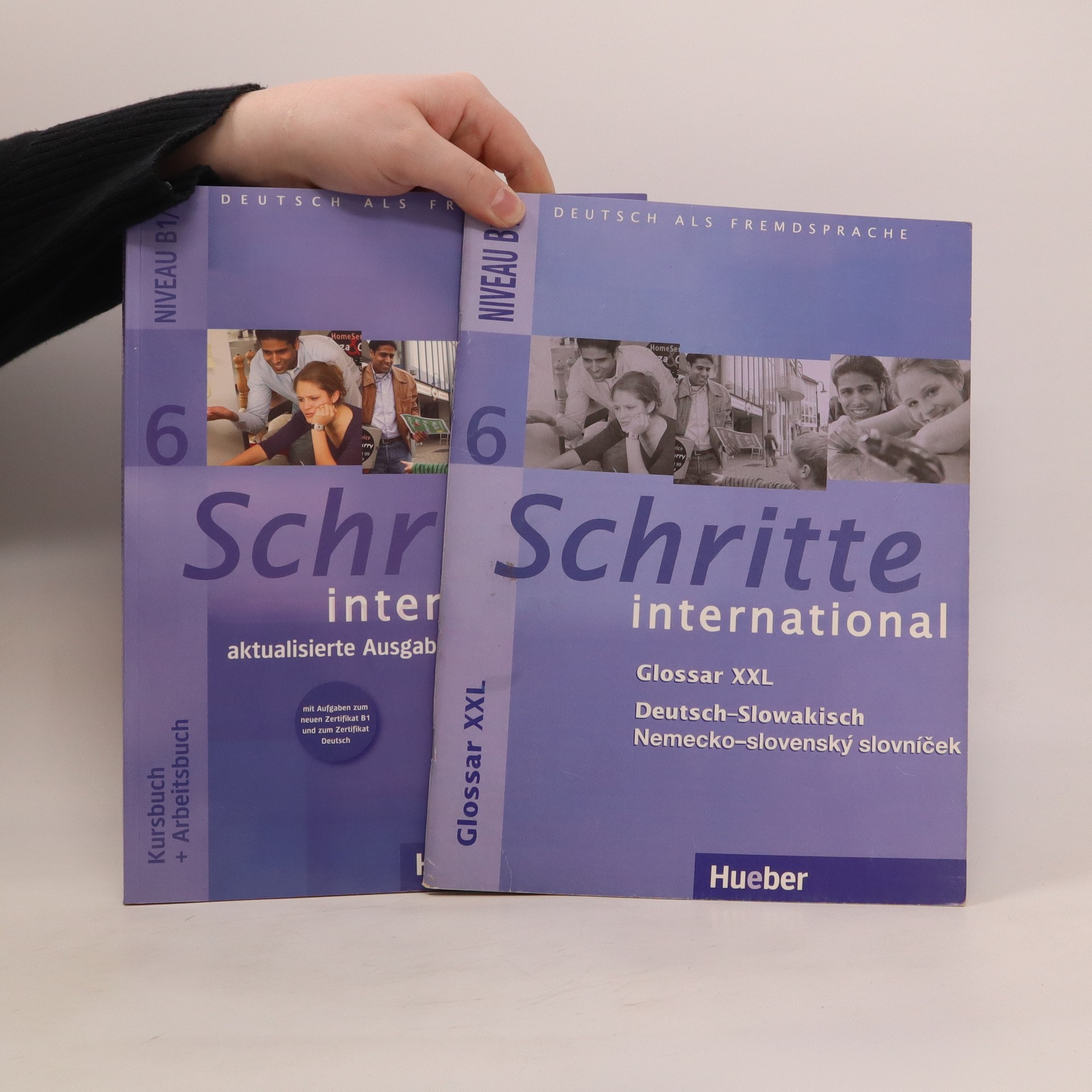 Schritte 6 international. Kursbuch + Arbeitsbuch. Glossar XXL (2 svazky ...