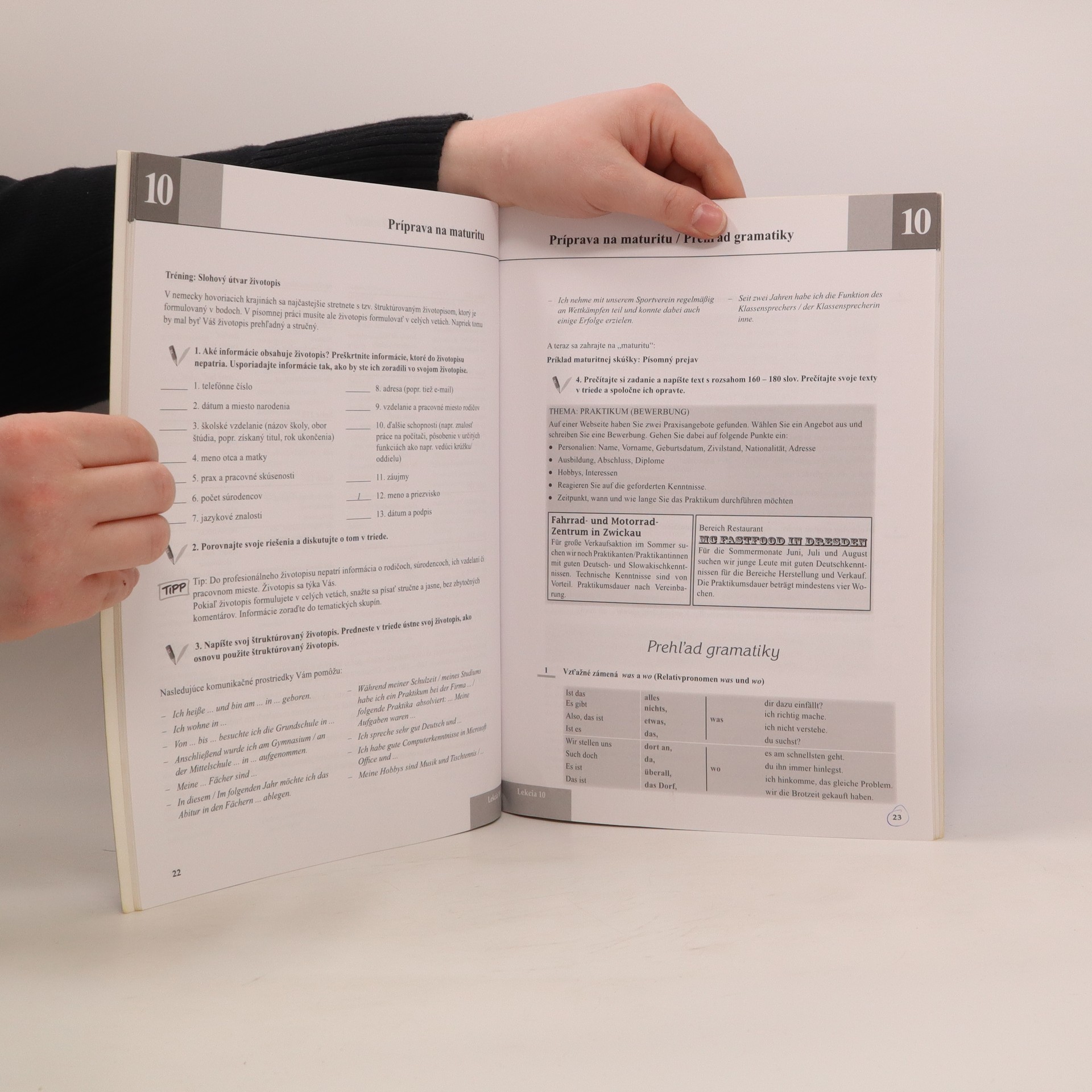 Schritte 6 international. Kursbuch + Arbeitsbuch. Glossar XXL (2 svazky ...