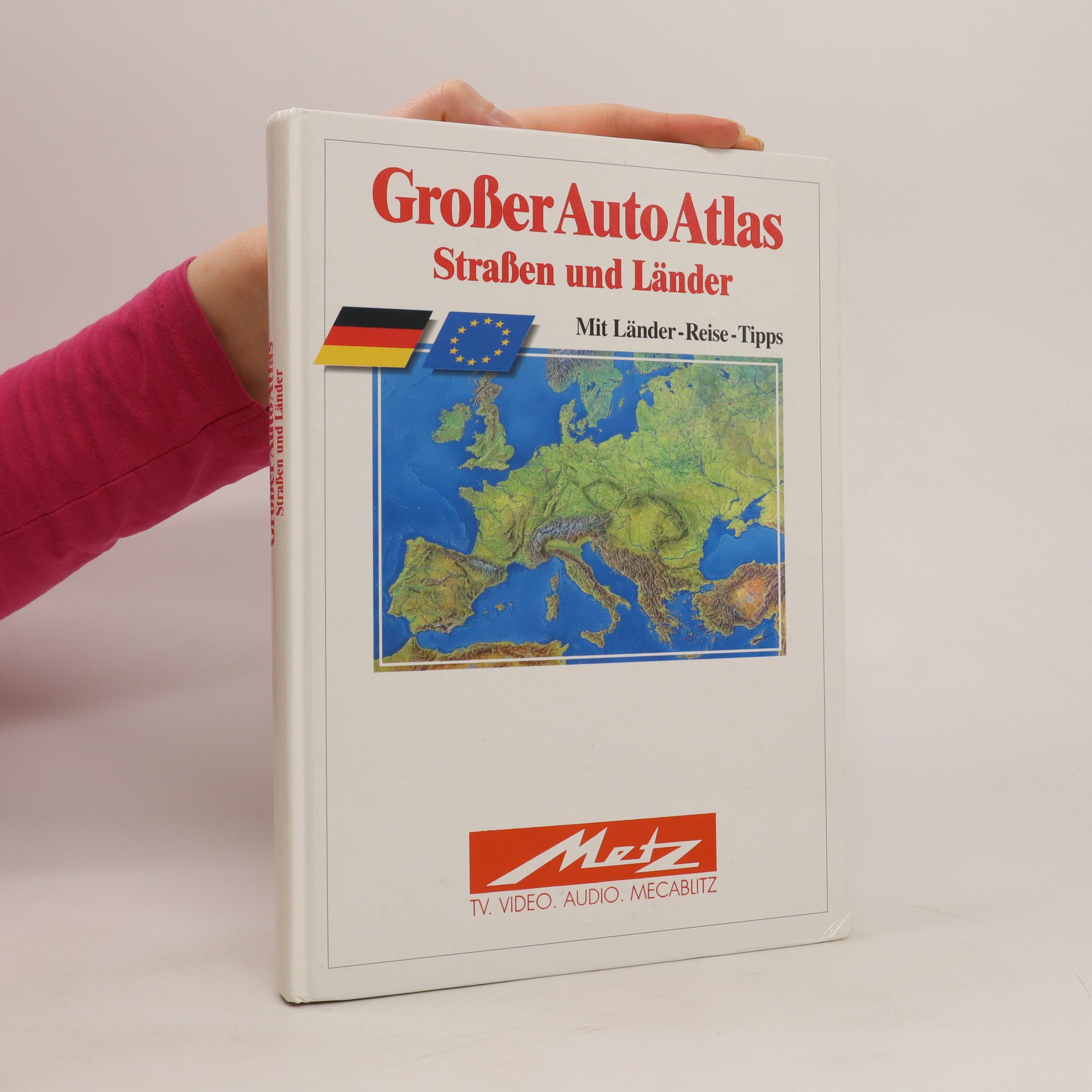 Großer Auto Atlas Straßen und Länder - kolektiv - knihobot.cz