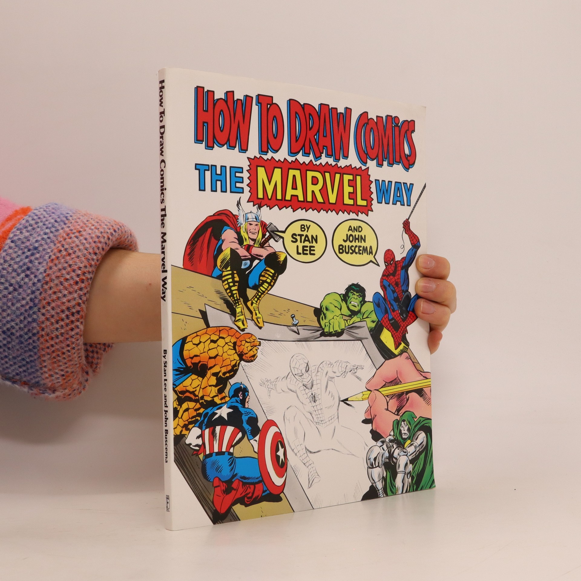 How To Draw Comics The Marvel Way - Lee, Stan - knihobot.cz