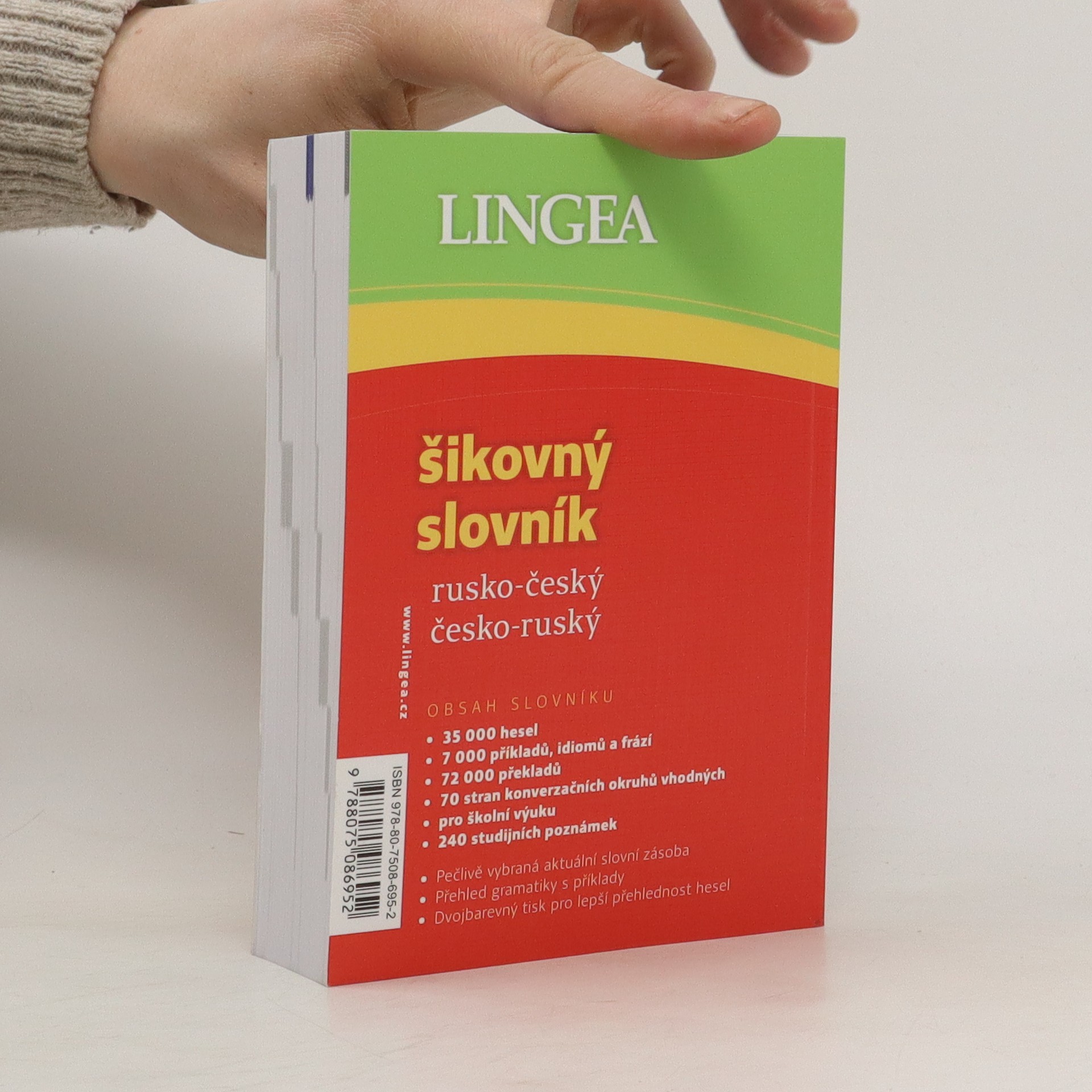 Šikovný slovník rusko-český, česko-ruský - Lingea - knihobot.cz