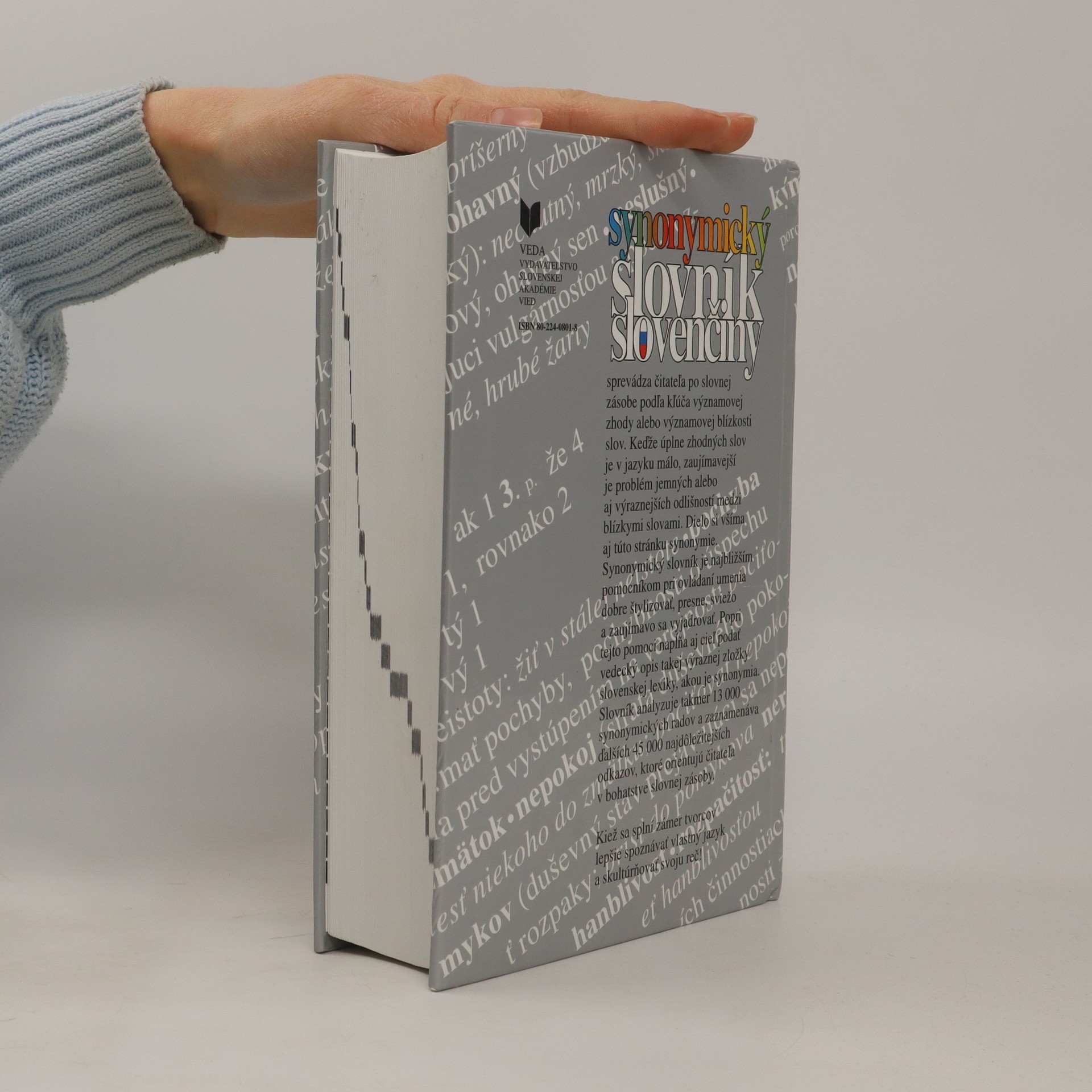 Synonymický slovník slovenčiny - kolektiv - knihobot.cz