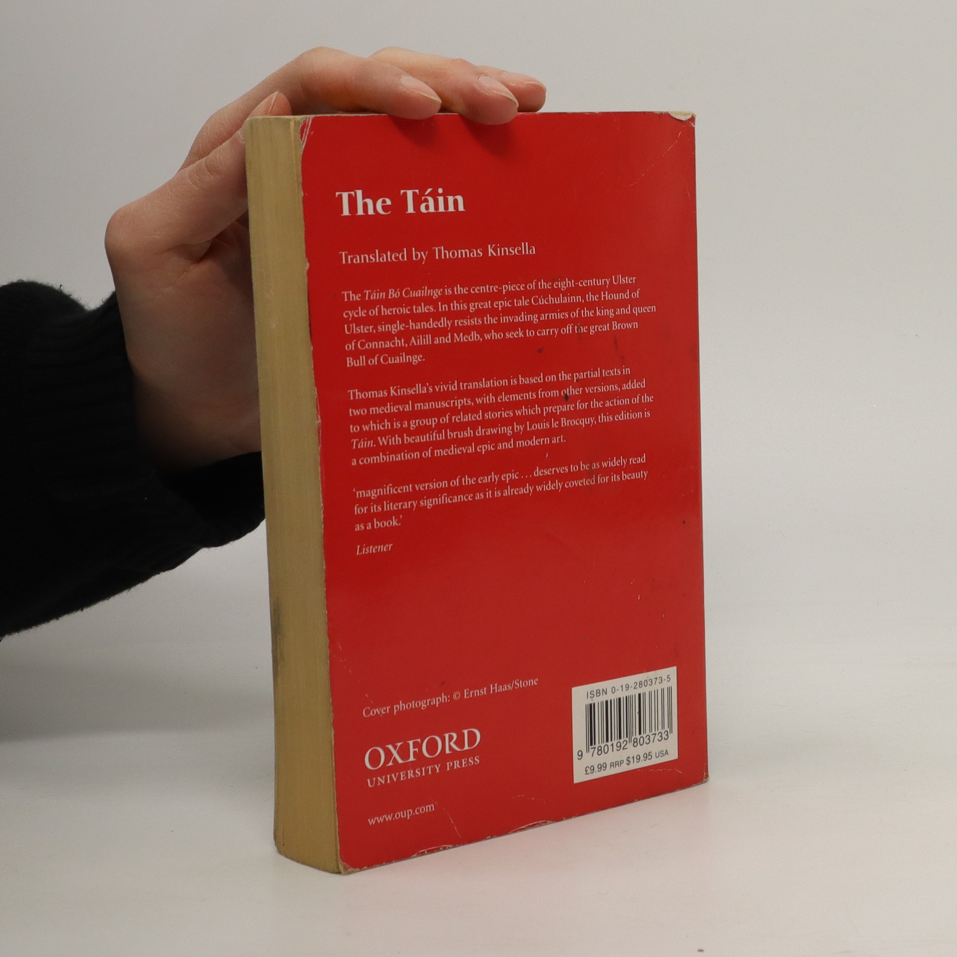 The Tain : translated from the Irish epic Tain Bo Cuailnge - Kinsella ...