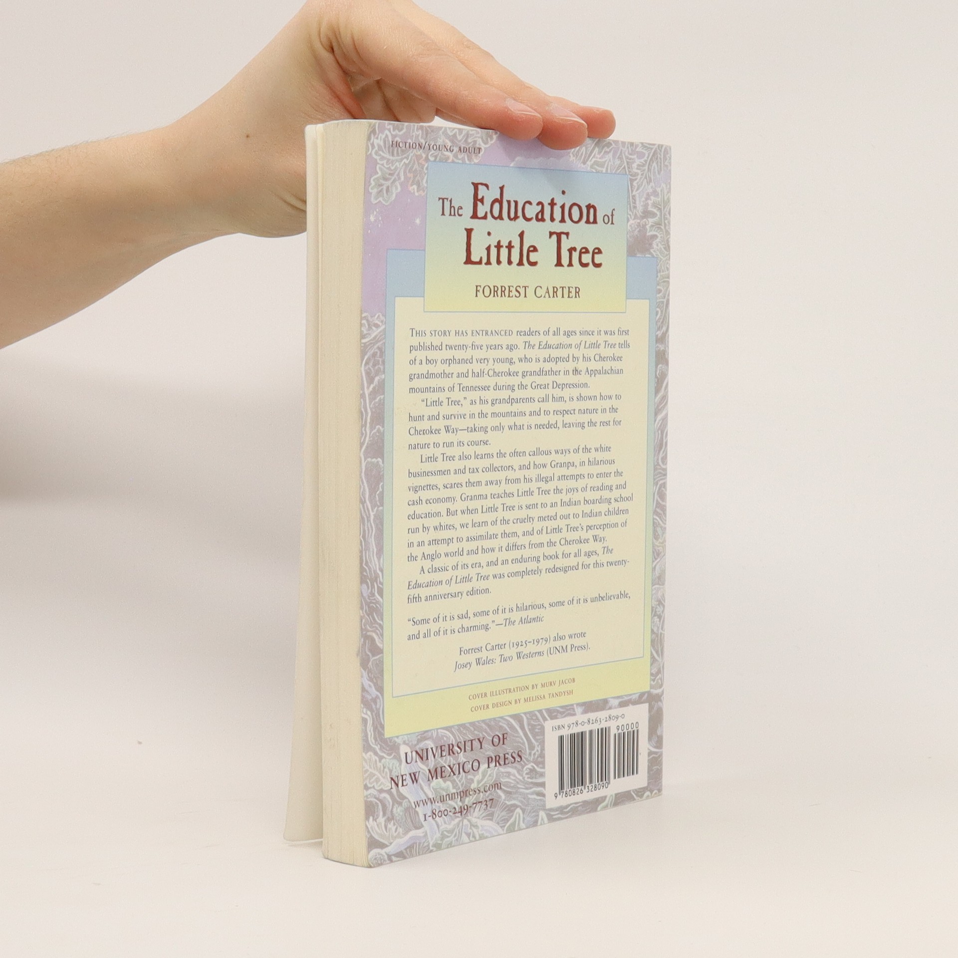 The education of Little Tree - Carter, Forrest - knihobot.sk