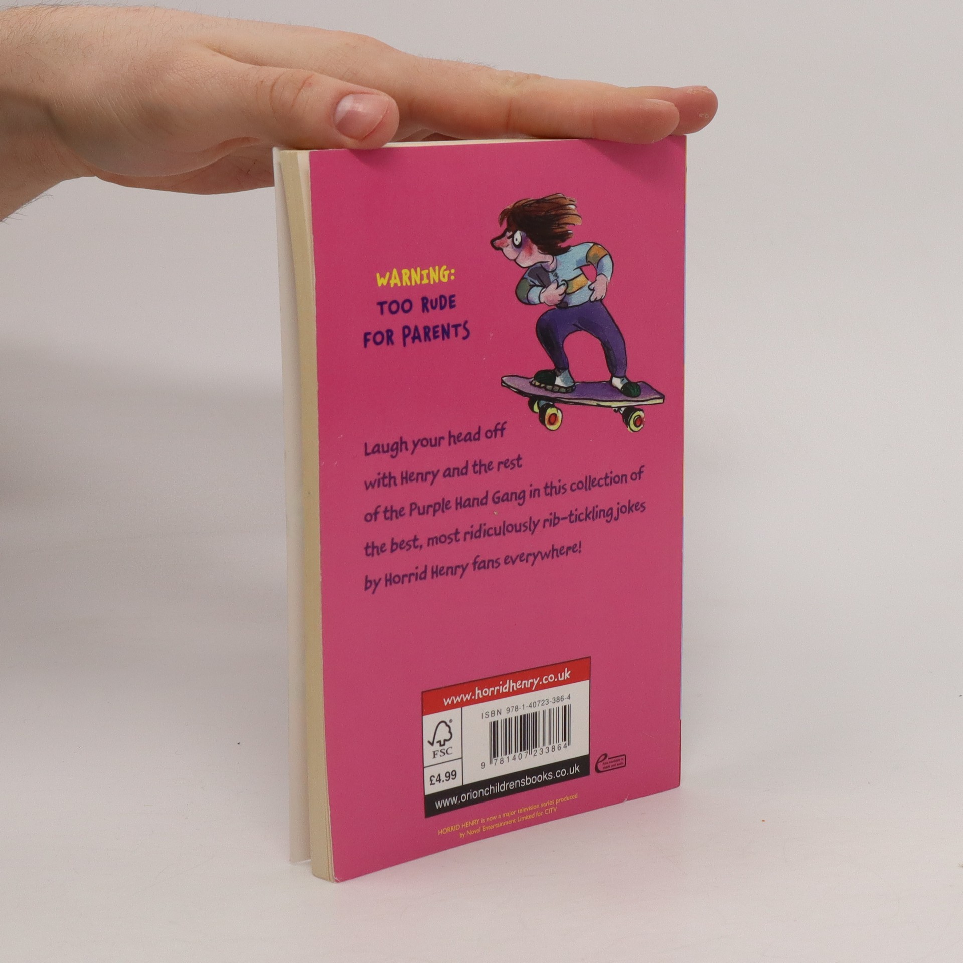 Horrid Henry's Purple Hand Gang Joke Book - Simon, Francesca - knihobot.sk