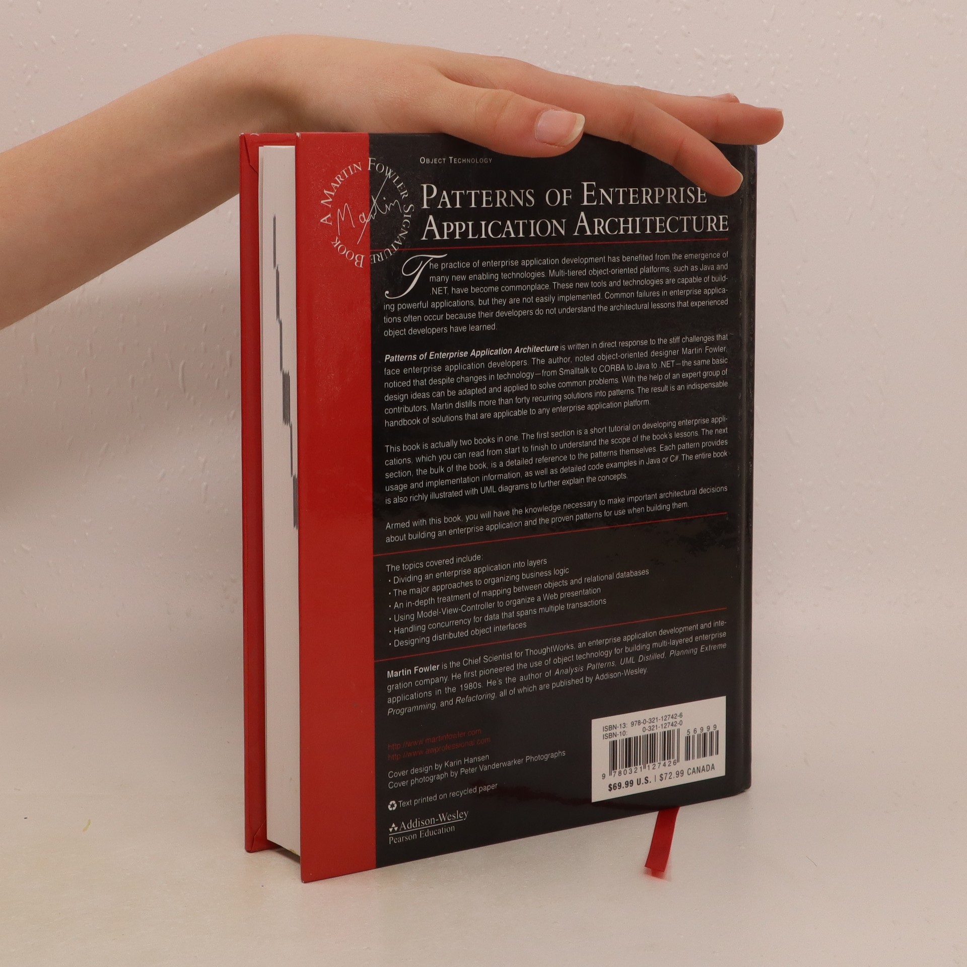 Patterns of enterprise application architecture - Fowler, Martin ...