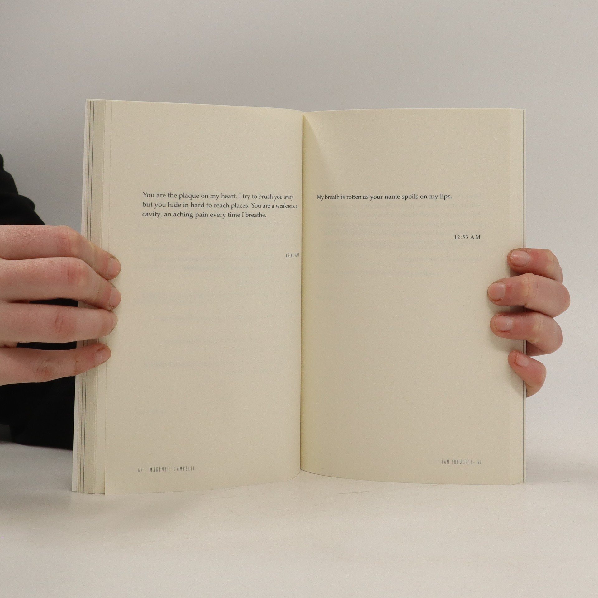 2 am thoughts - Campbell, Makenzie - knihobot.cz