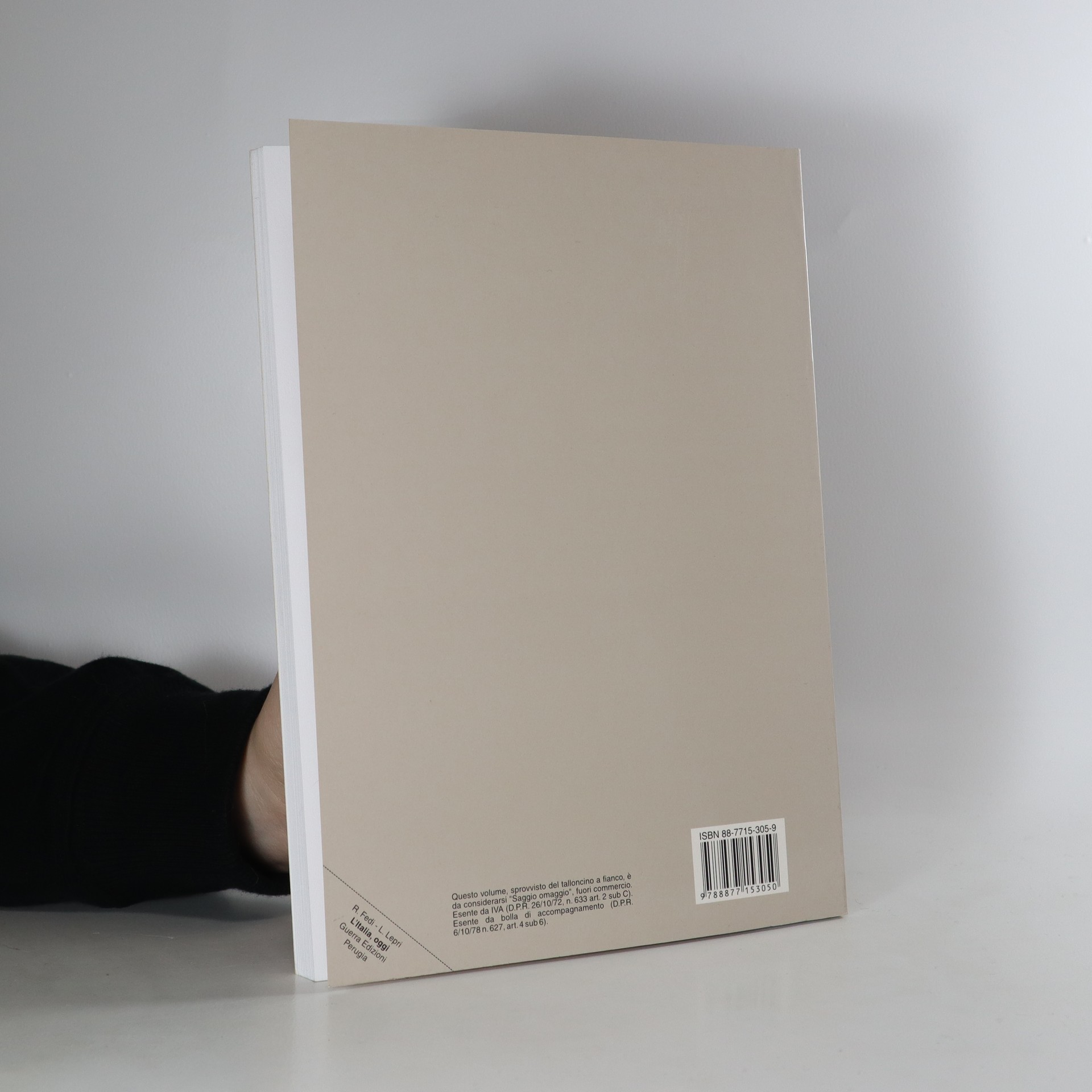 L'Italia, oggi - Fedi, Roberto - knihobot.cz