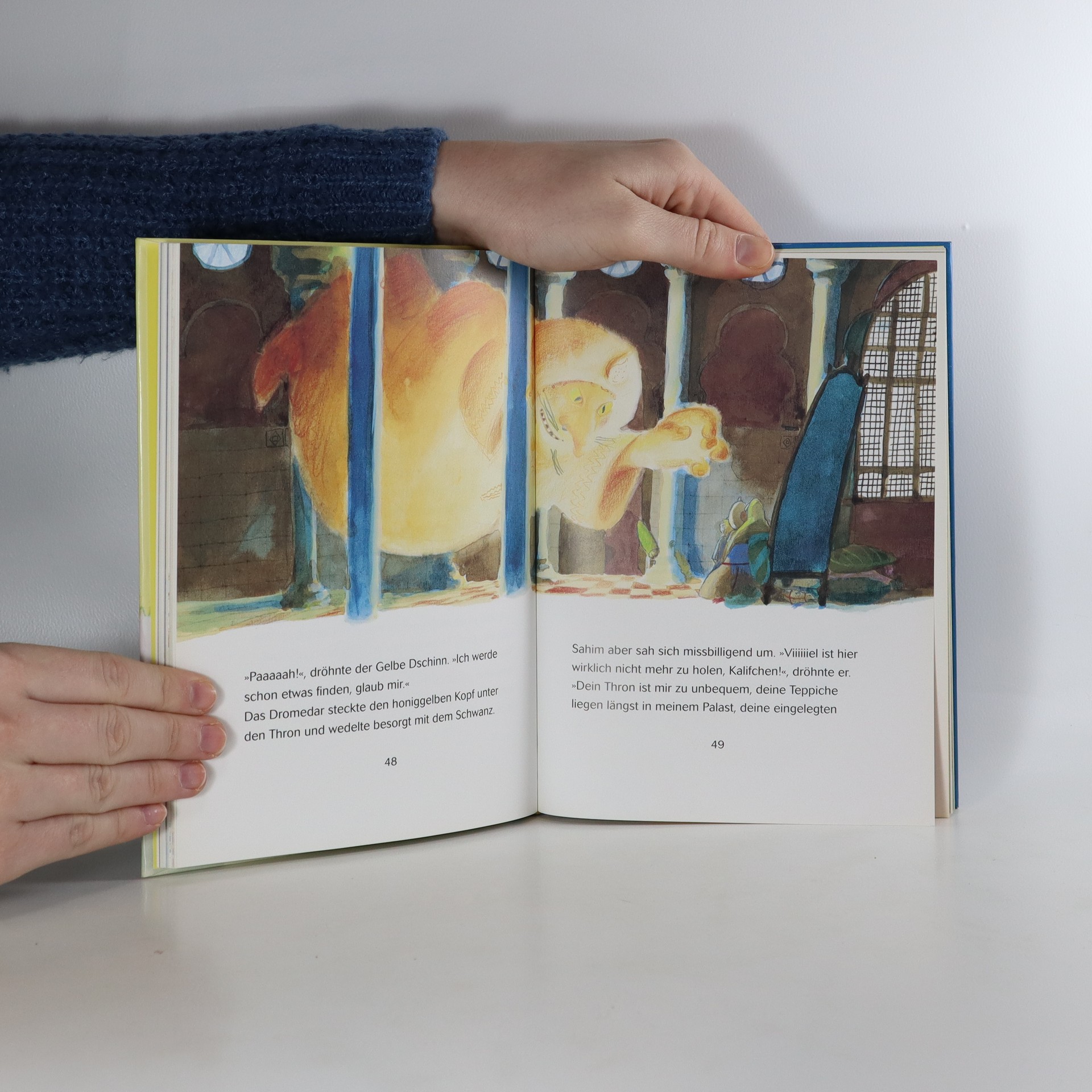 Emma und der Blaue Dschinn - Funke, Cornelia - knihobot.cz