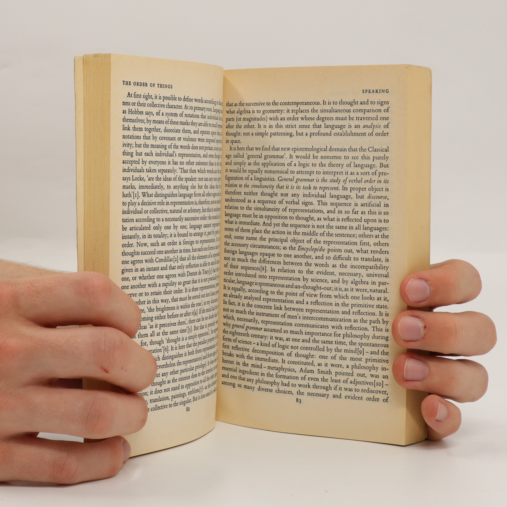 The order of things : an archaeology of the human sciences - Foucault ...