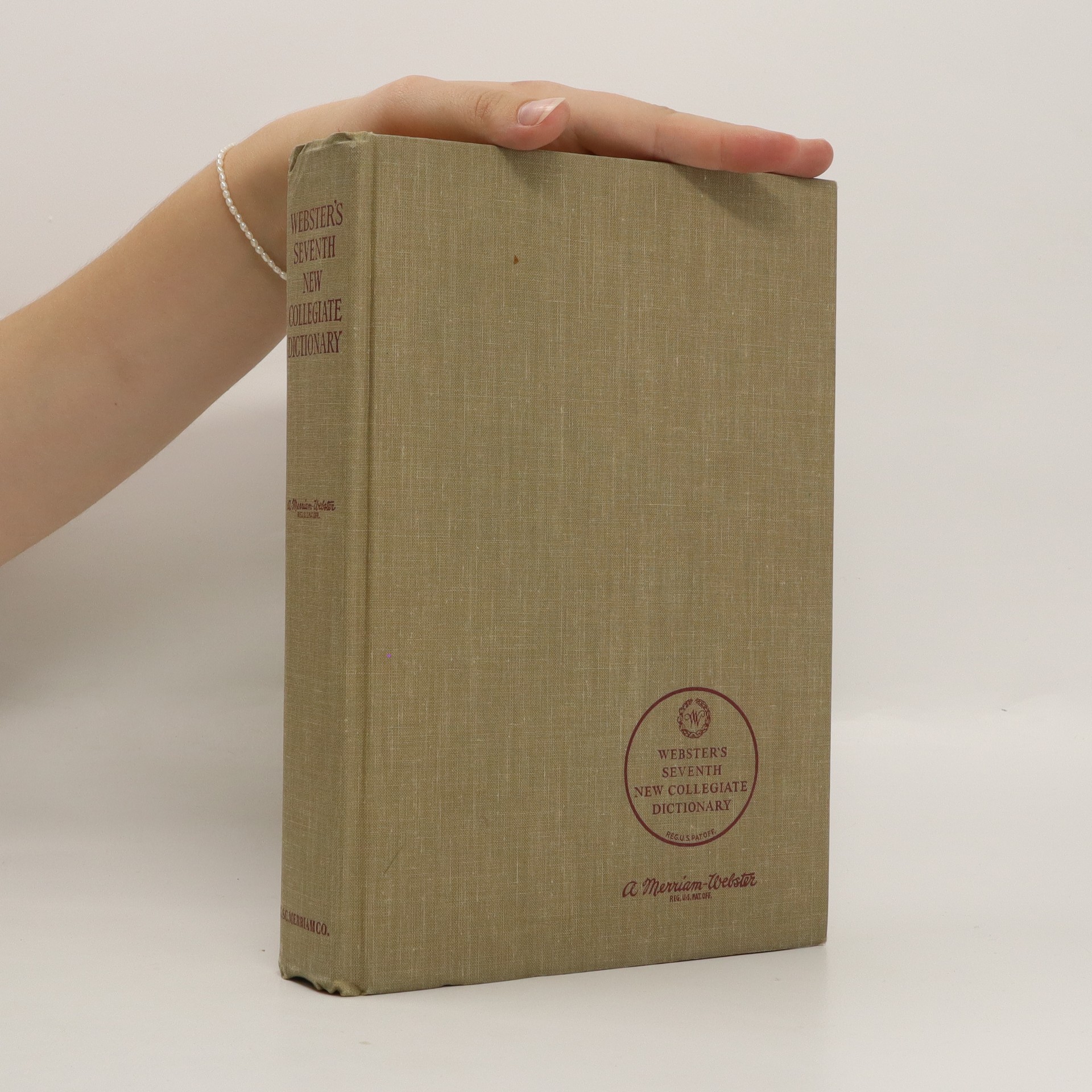 Webster's Seventh New Collegiate Dictionary - kolektiv - knihobot.cz