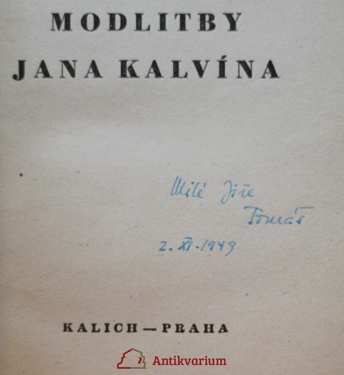 Modlitby Jana Kalvína - Kalvín, Jan - knihobot.cz