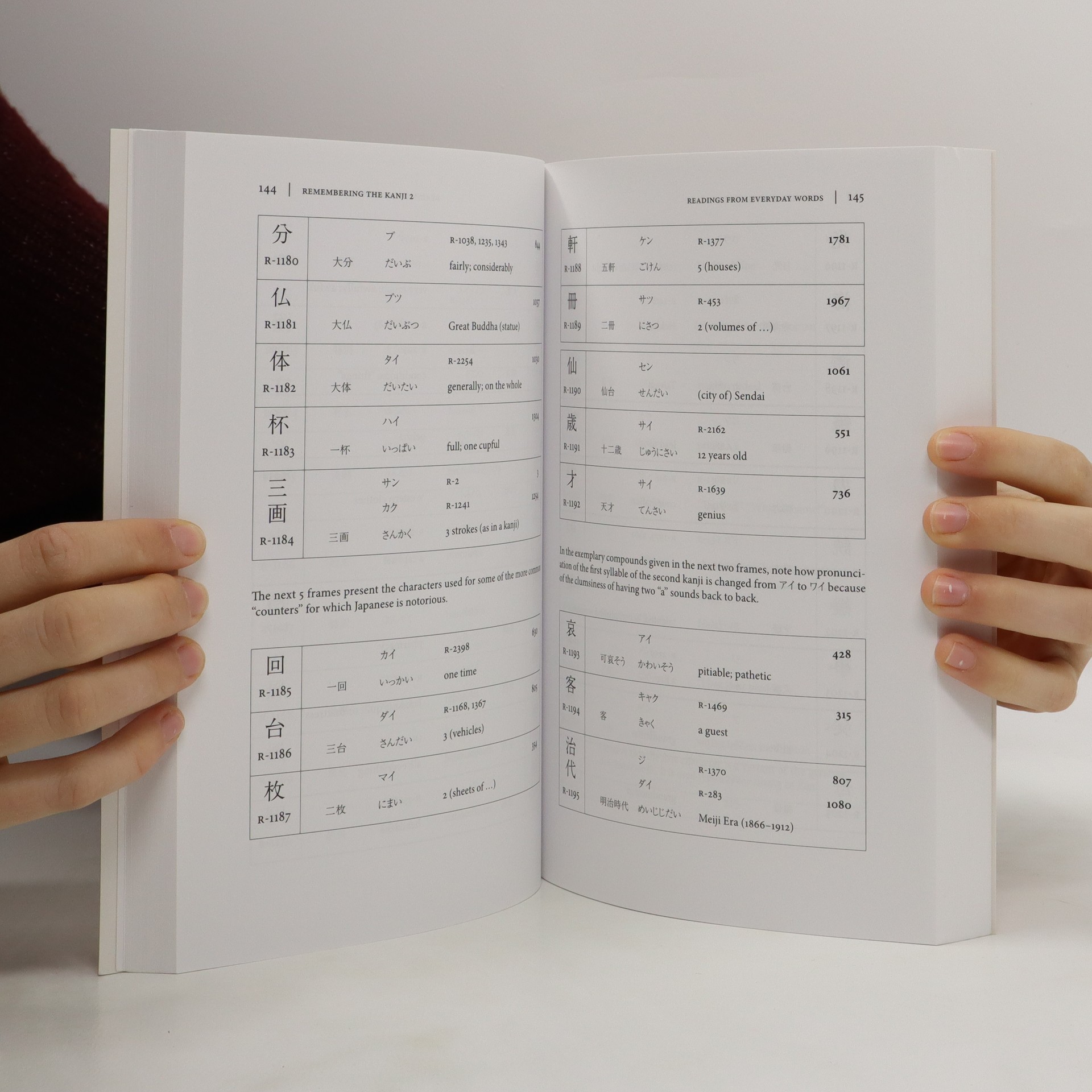 Remembering the Kanji. 2, A systematic guide to reading the Japanese ...