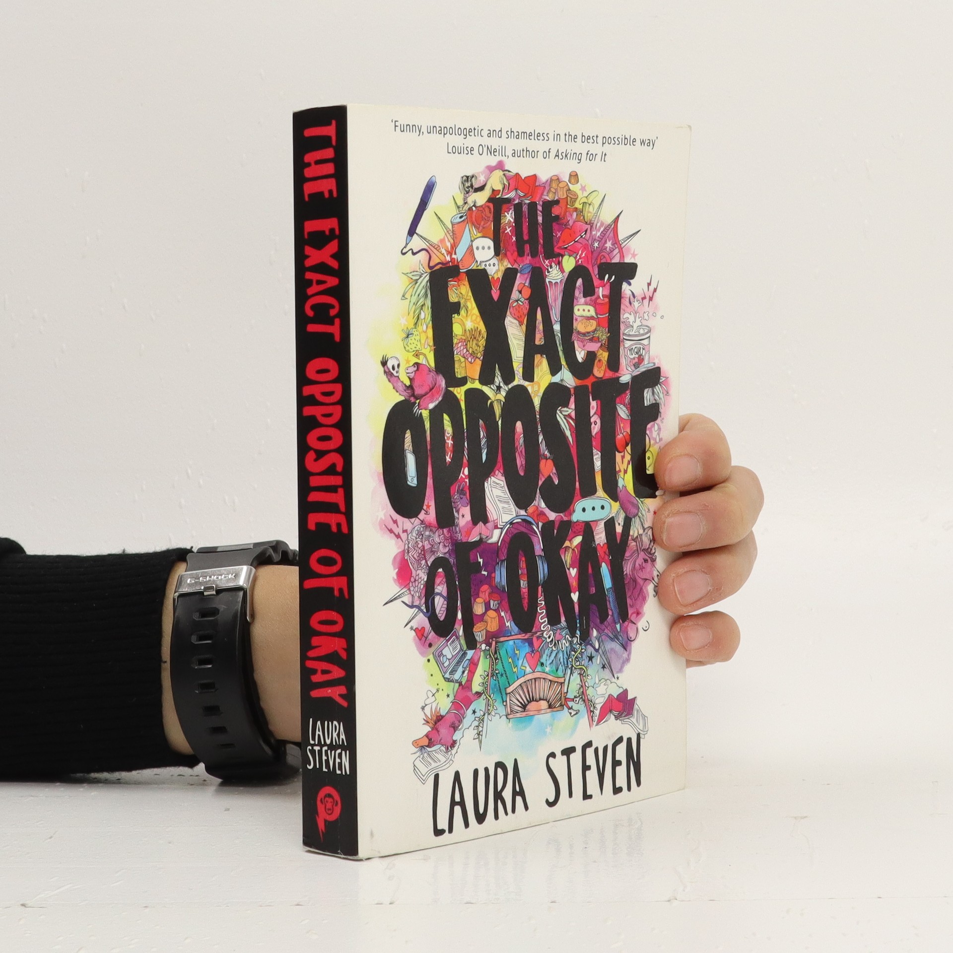 The exact opposite of okay - Steven, Laura - knihobot.cz