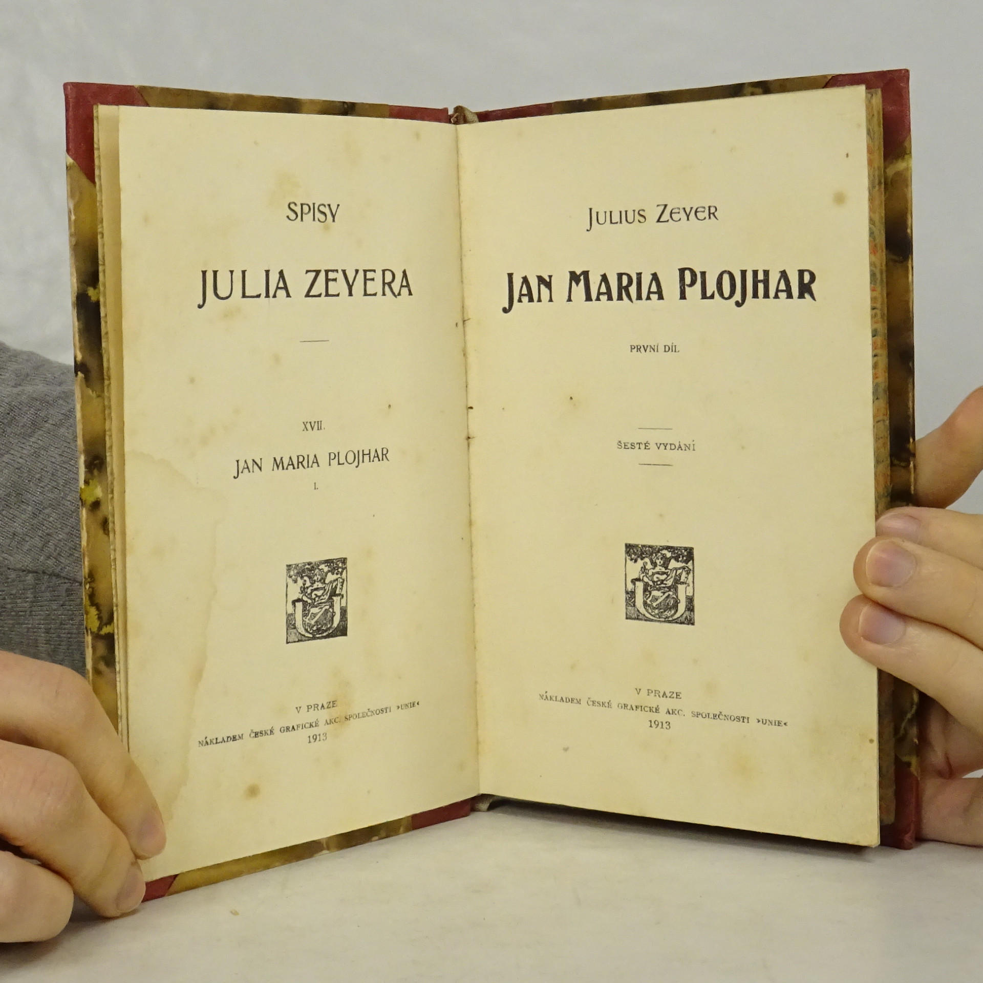 Jan Maria Plojhar. Díl I. - Zeyer, Julius - knihobot.cz