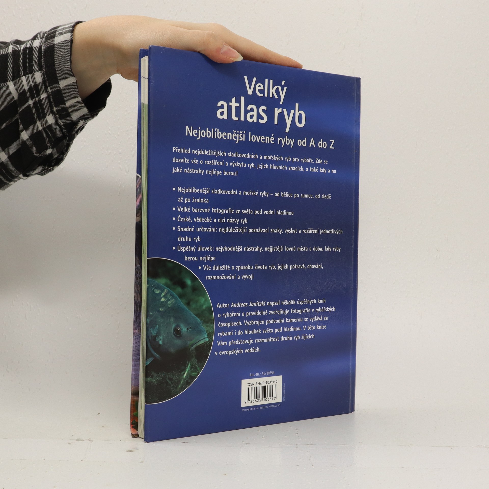 Velký atlas ryb - Janitzki, Andreas - knihobot.cz