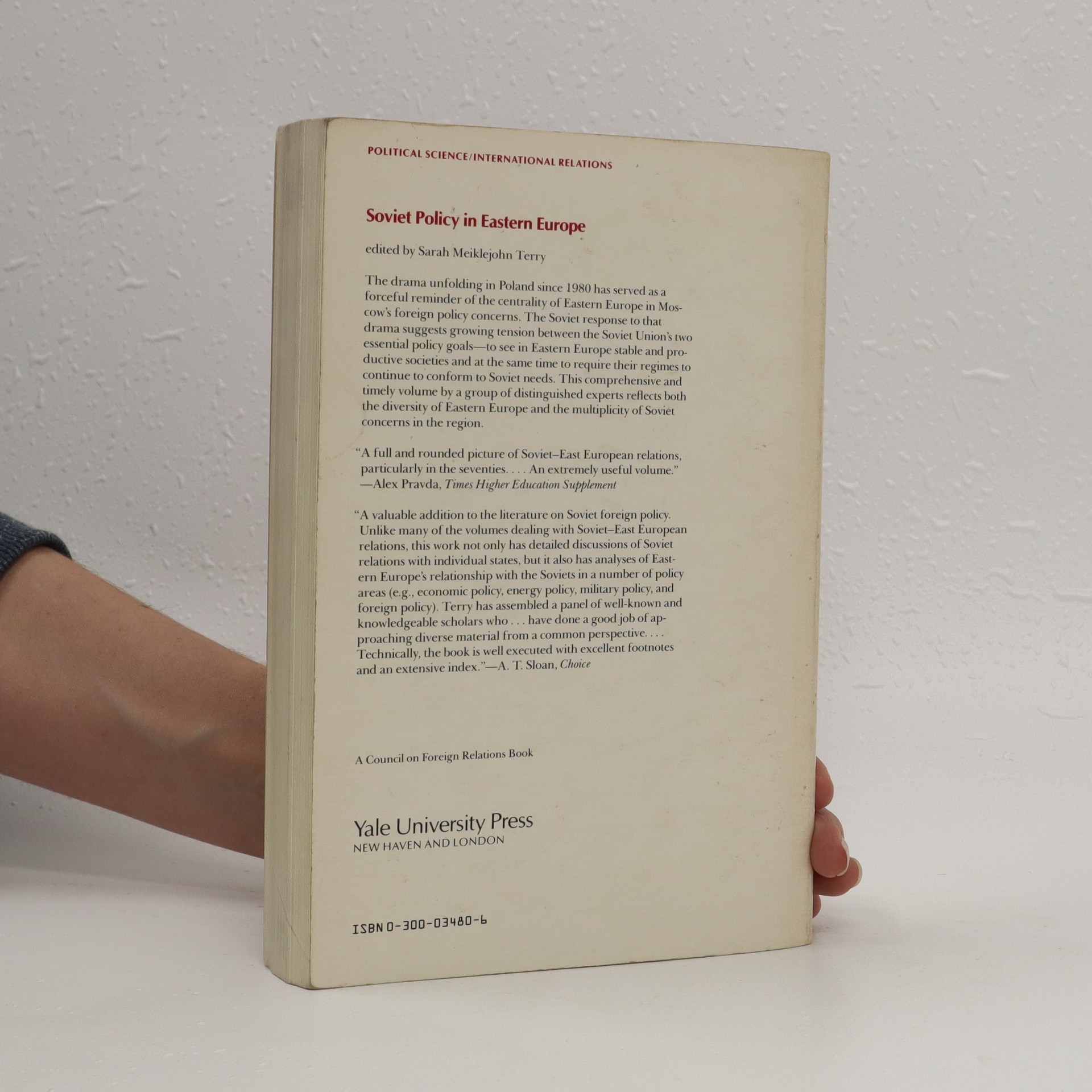 Soviet policy in Eastern Europe - Terry, Sarah Meiklejohn - knihobot.cz