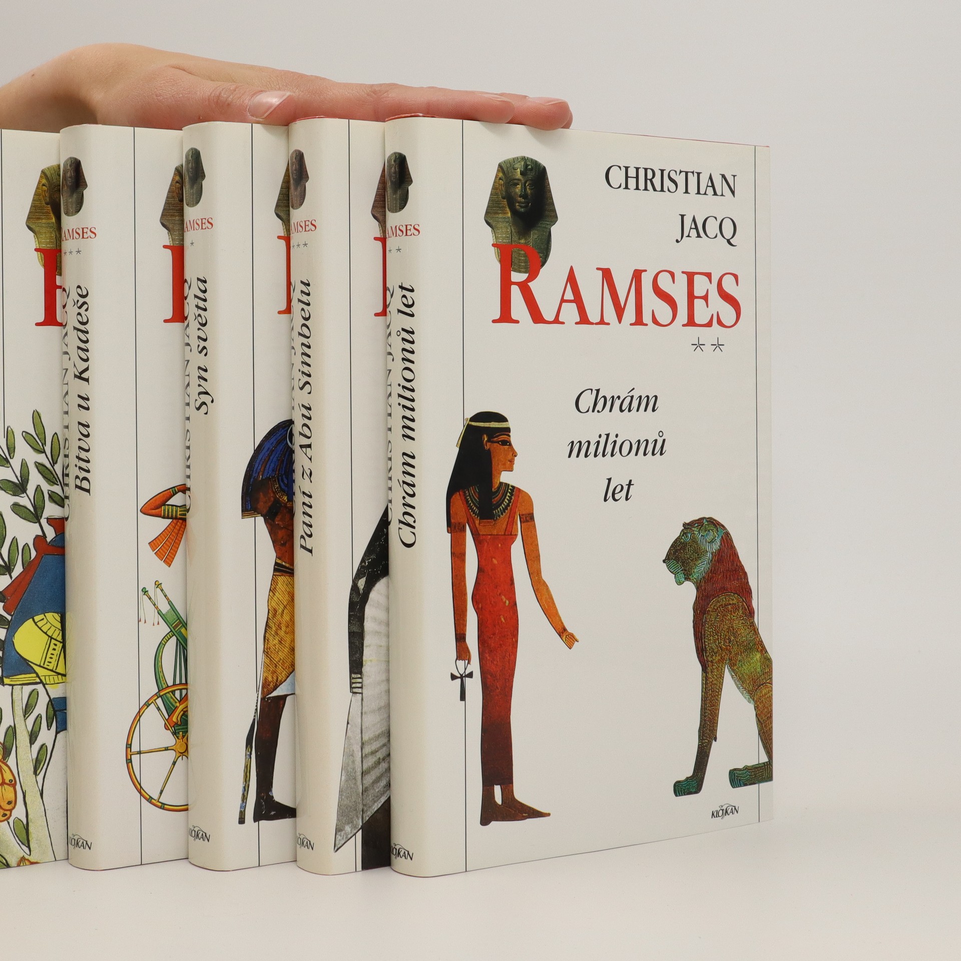 Ramses. 1. - 5. díl. (5 svazků, komplet) - Jacq, Christian - knihobot.sk
