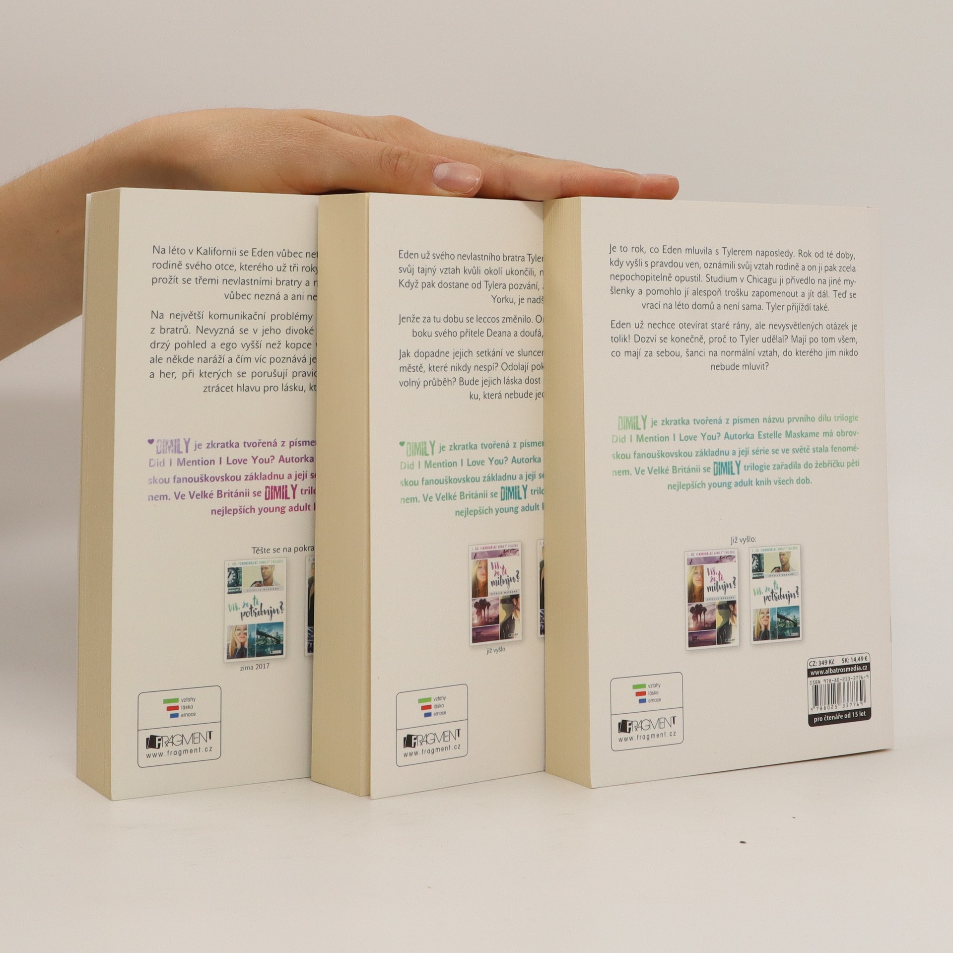 Dimily trilogie (3 svazky) - Maskame, Estelle - knihobot.sk