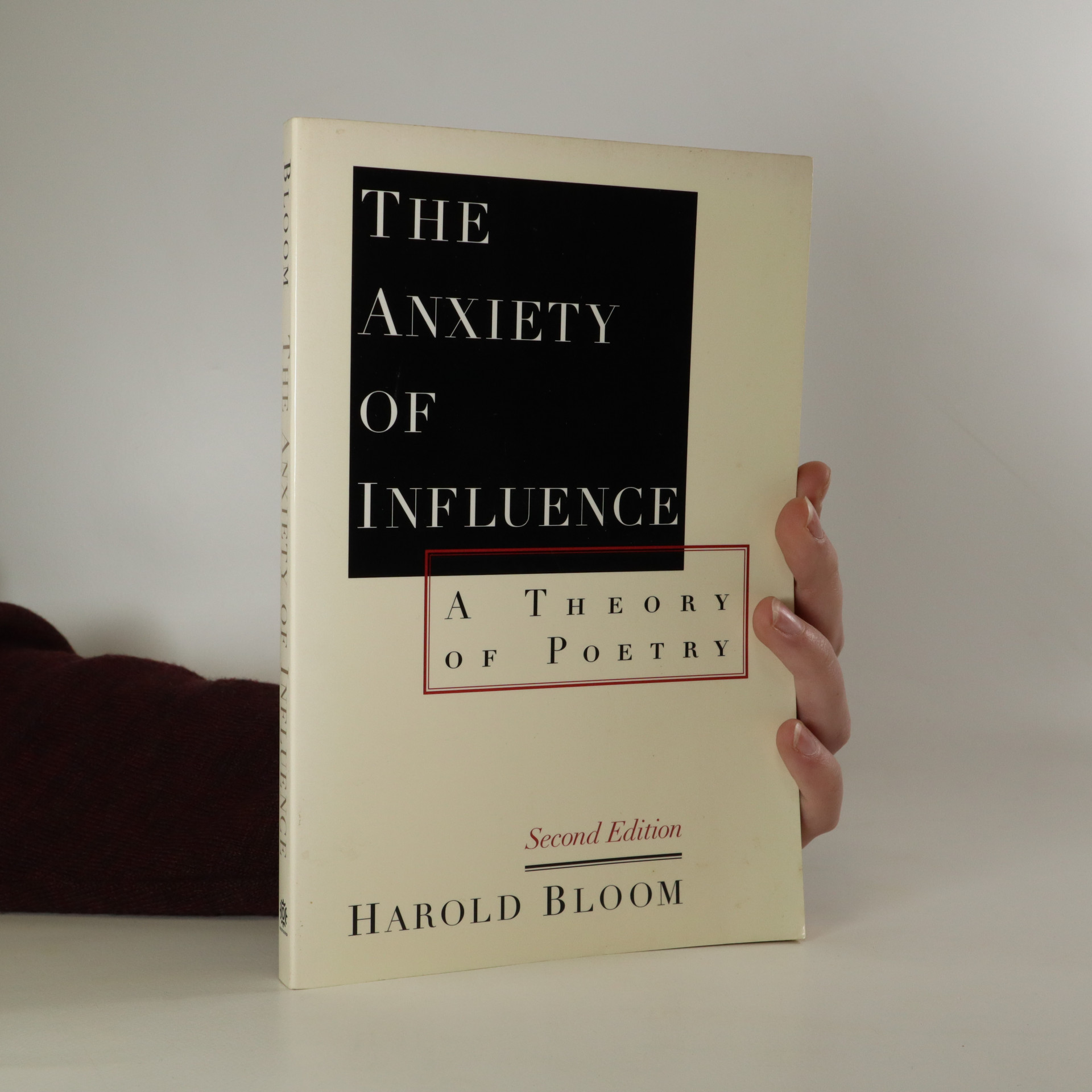 The Anxiety of Influence. A Theory of Poetry - Bloom, Harold - knihobot.cz