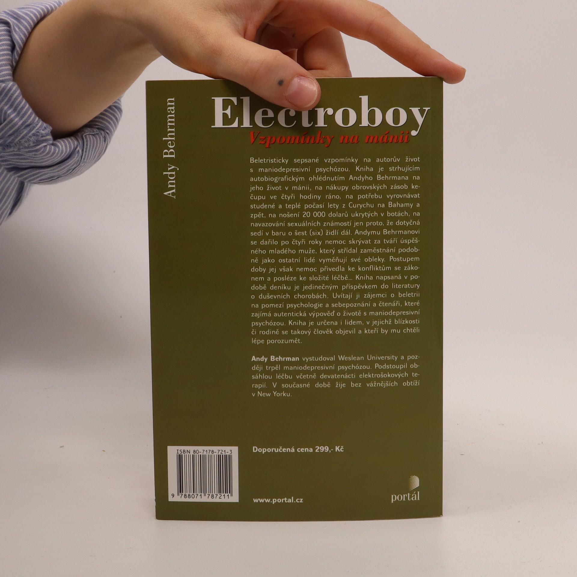Electroboy: Vzpomínky na mánii - Behrman, Andy - knihobot.cz